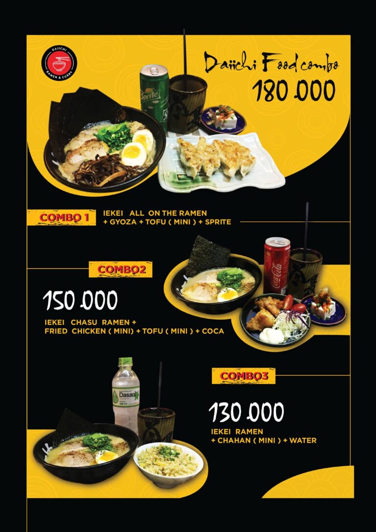 Daiichi Ramen & Curry Ẩm Thực Nhật Bản - Daiichi Ramen & Curry